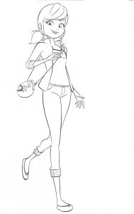 23+ Desenhos de Marinette Dupain-Cheng para Imprimir e Colorir