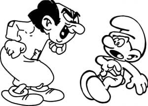 21+ Desenhos do Gargamel dos Smurfs para Imprimir e Colorir