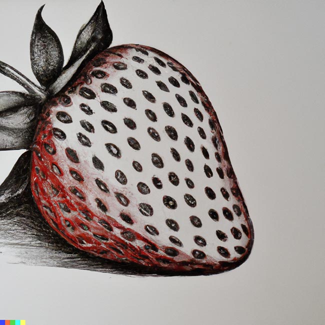 Como Desenhar um Morango? Tutorial Passo a Passo Fácil