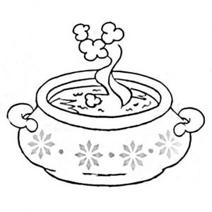 25+ Desenhos de Feijoada → Imprimir e Colorir [Grátis]