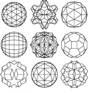 35+ Desenhos Tridimensional (3D) para Imprimir e Colorir/Pintar