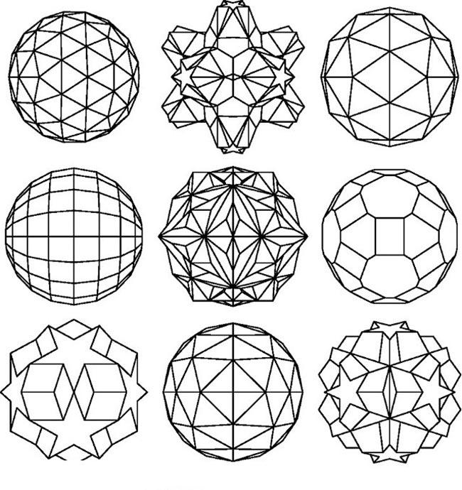 35+ Desenhos Tridimensional (3D) para Imprimir e Colorir/Pintar
