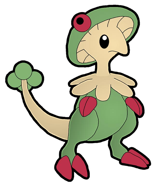 21+ Desenhos do Pokémon Breloom para Imprimir e Colorir/Pintar