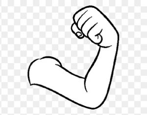 31+ Desenhos de Braço para Imprimir e Colorir/Pintar