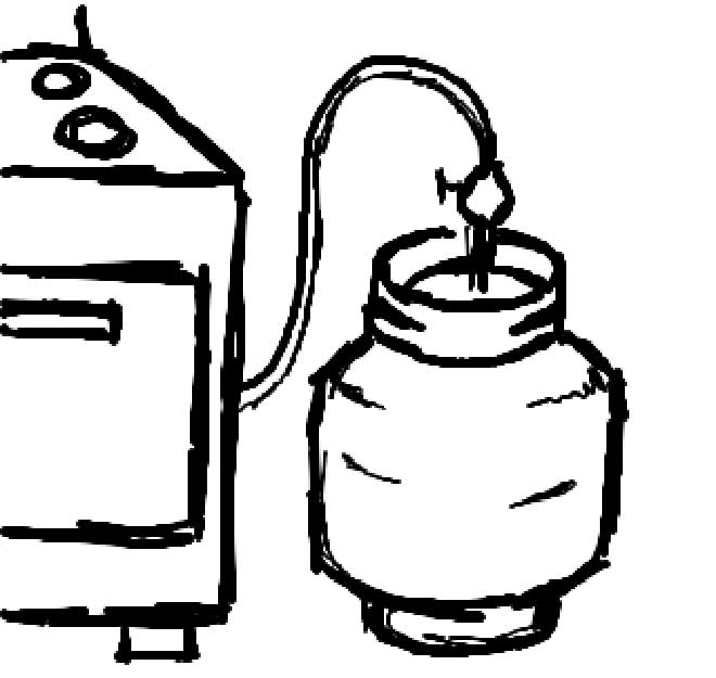35+ Desenhos de Botijão de Gás para Imprimir e Colorir/Pintar