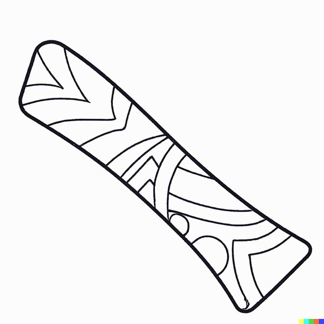 25+ Desenhos de Boomerang para Imprimir e Colorir/Pintar