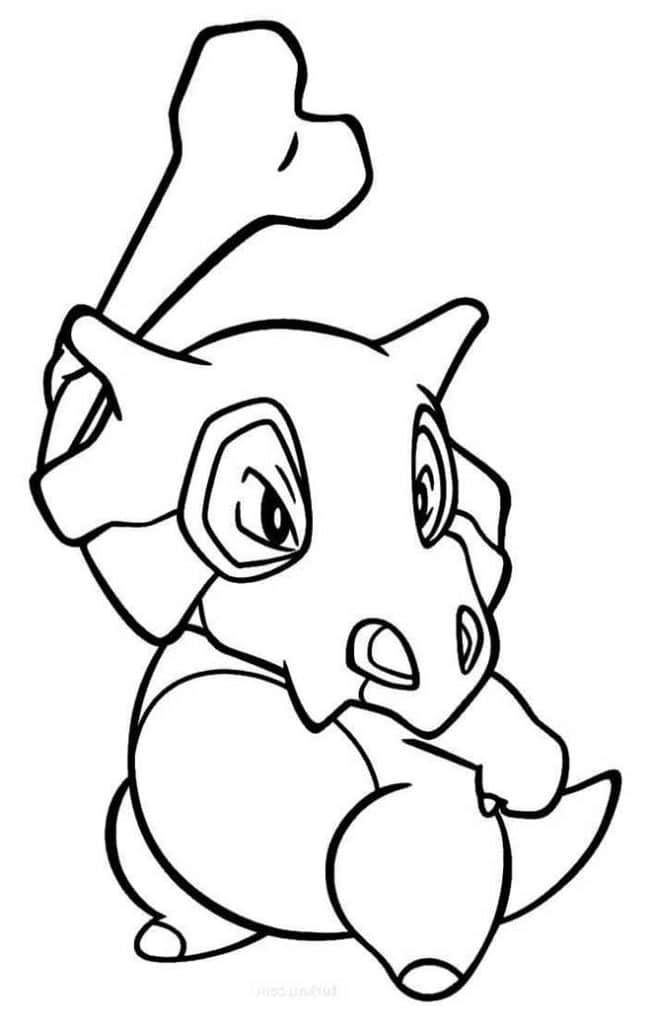 21+ Desenhos do Marowak (Pokémon) para Imprimir e Colorir