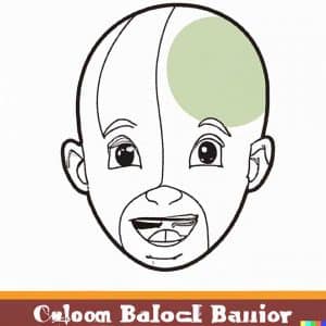 21+ Desenhos de Careca para Imprimir e Colorir/Pintar