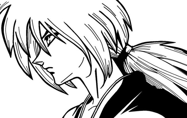 25+ Desenhos do Samurai X para Imprimir e Colorir/Pintar