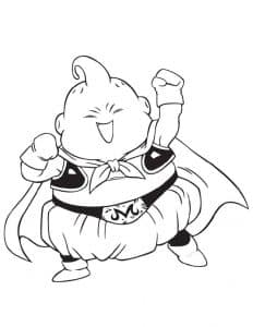 25+ Desenhos do Majin Boo (DbZ) para Imprimir e Colorir/Pintar