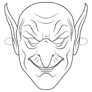 25+ Desenhos de Duende Verde para Imprimir e Colorir/Pintar