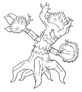 21+ Desenhos de Trevenant [Pokémon] para Imprimir e Colorir