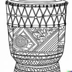 21+ Desenhos de Atabaque para Imprimir e Colorir/Pintar