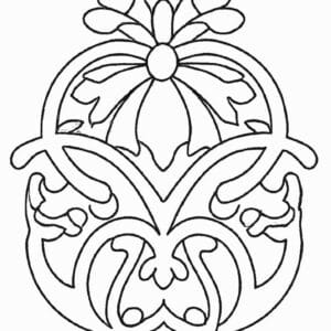 40+ Desenhos de Arabescos para Imprimir e Colorir/Pintar