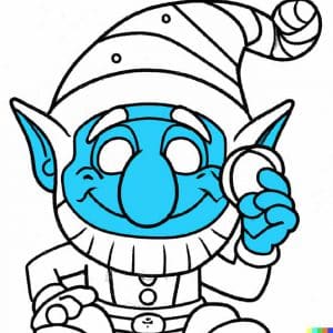 27+ Desenhos de Máscara do Smurf para Imprimir e Colorir/Pintar