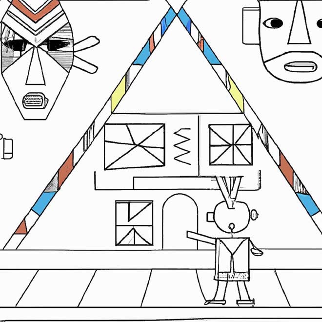 40+ Desenhos de Arte Ndebele para Imprimir e Colorir/Pintar