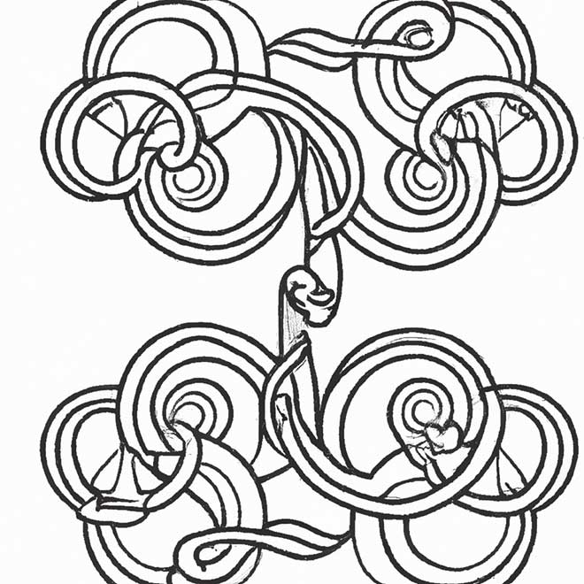 40+ Desenhos de Arabescos para Imprimir e Colorir/Pintar