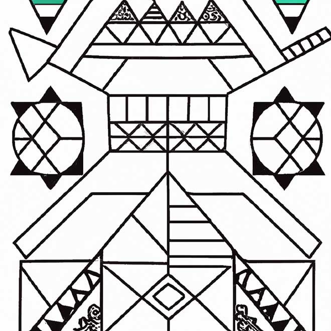 40+ Desenhos de Arte Ndebele para Imprimir e Colorir/Pintar