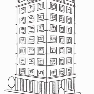 40+ Desenhos de Apartamento para Imprimir e Colorir/Pintar