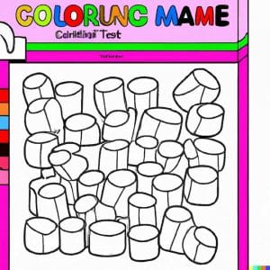 15+ Desenhos de Marshmallow para Imprimir e Colorir/Pintar
