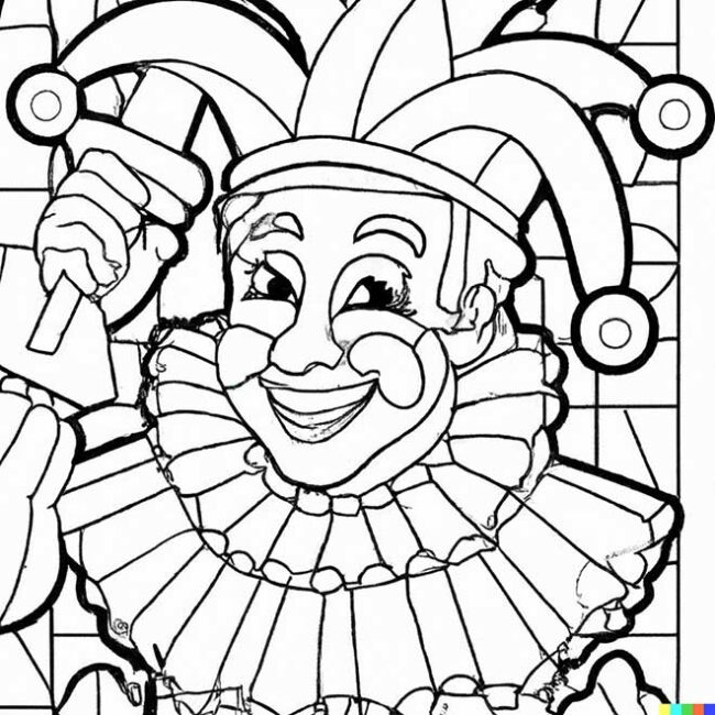 15+ Desenhos de Bobo da Corte para Imprimir e Colorir/Pintar