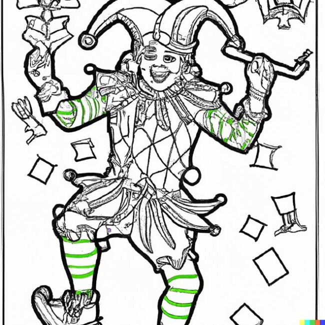 15+ Desenhos de Bobo da Corte para Imprimir e Colorir/Pintar