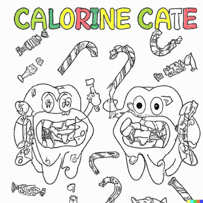 15+ Desenhos de Cárie para Imprimir e Colorir/Pintar