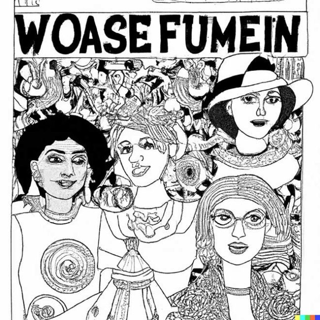 13+ Desenhos de Feminismo para Imprimir e Colorir/Pintar