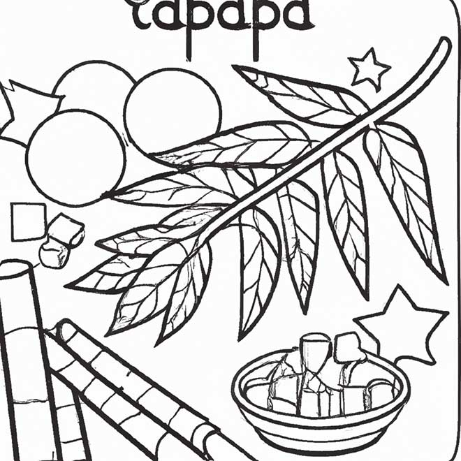 31+ Desenhos de Tapioca para Imprimir e Colorir/Pintar