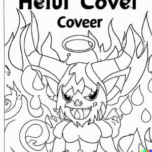 15+ Desenhos de Inferno para Imprimir e Colorir/Pintar