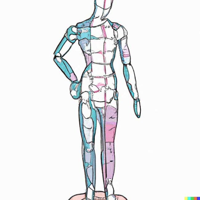 15+ Desenhos de Manequim para Imprimir e Colorir/Pintar