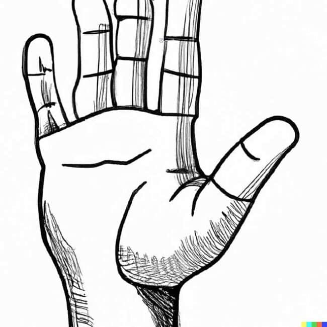 25+ Desenhos de Mão para Imprimir e Colorir/Pintar