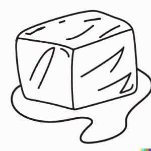 25+ Desenhos de Gelo para Imprimir e Colorir/Pintar