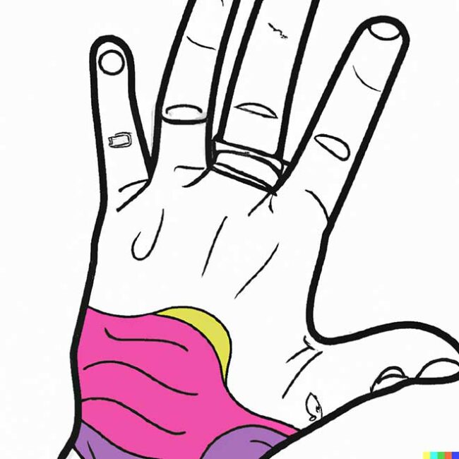 25+ Desenhos de Mão para Imprimir e Colorir/Pintar