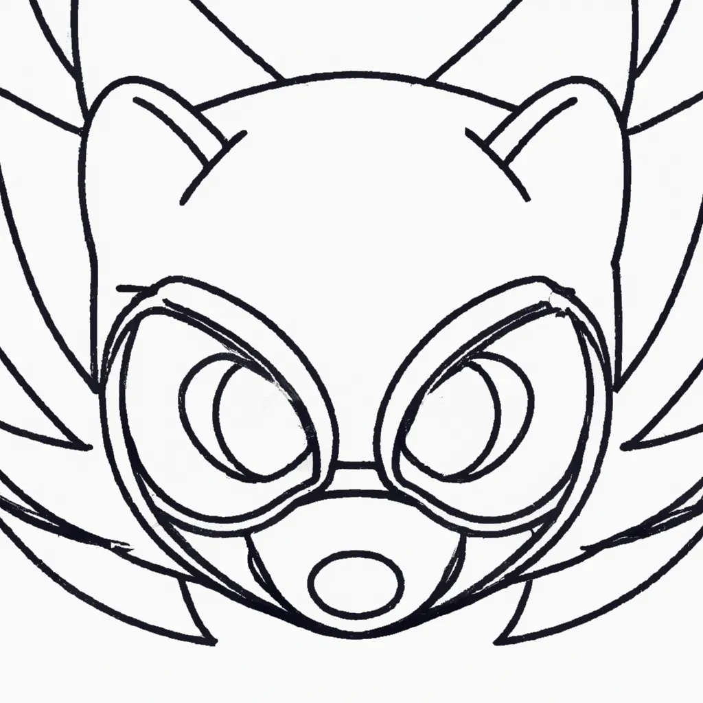 40+ Desenhos de Máscara do Sonic para Imprimir e Colorir/Pintar