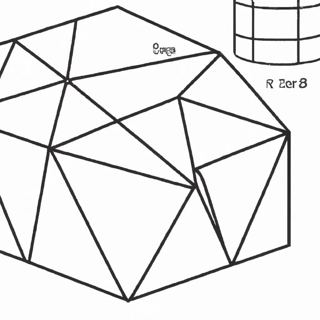 40+ Desenhos de Sólidos Geométricos para Imprimir e Colorir/Pintar