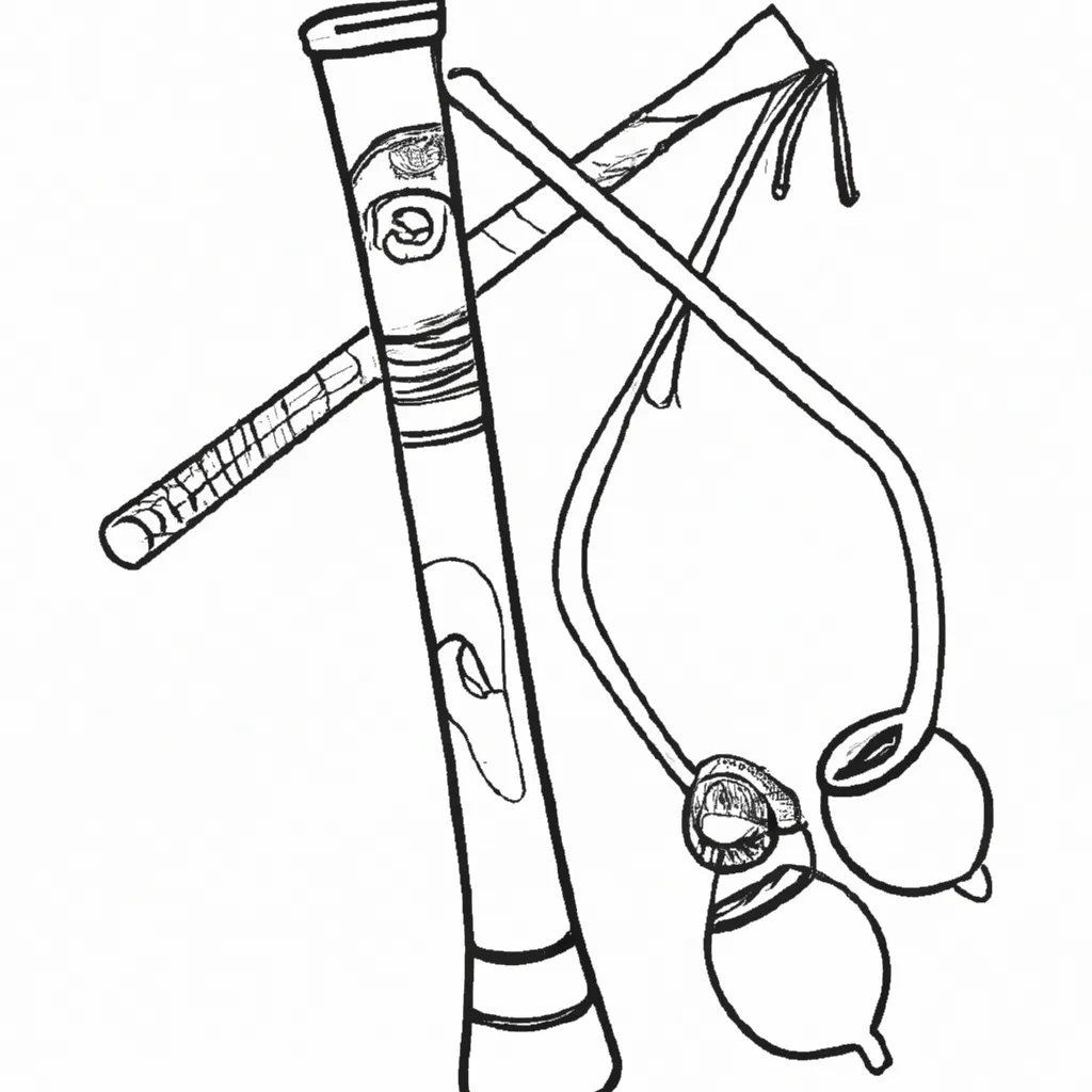 40+ Desenhos de Berimbau para Imprimir e Colorir/Pintar