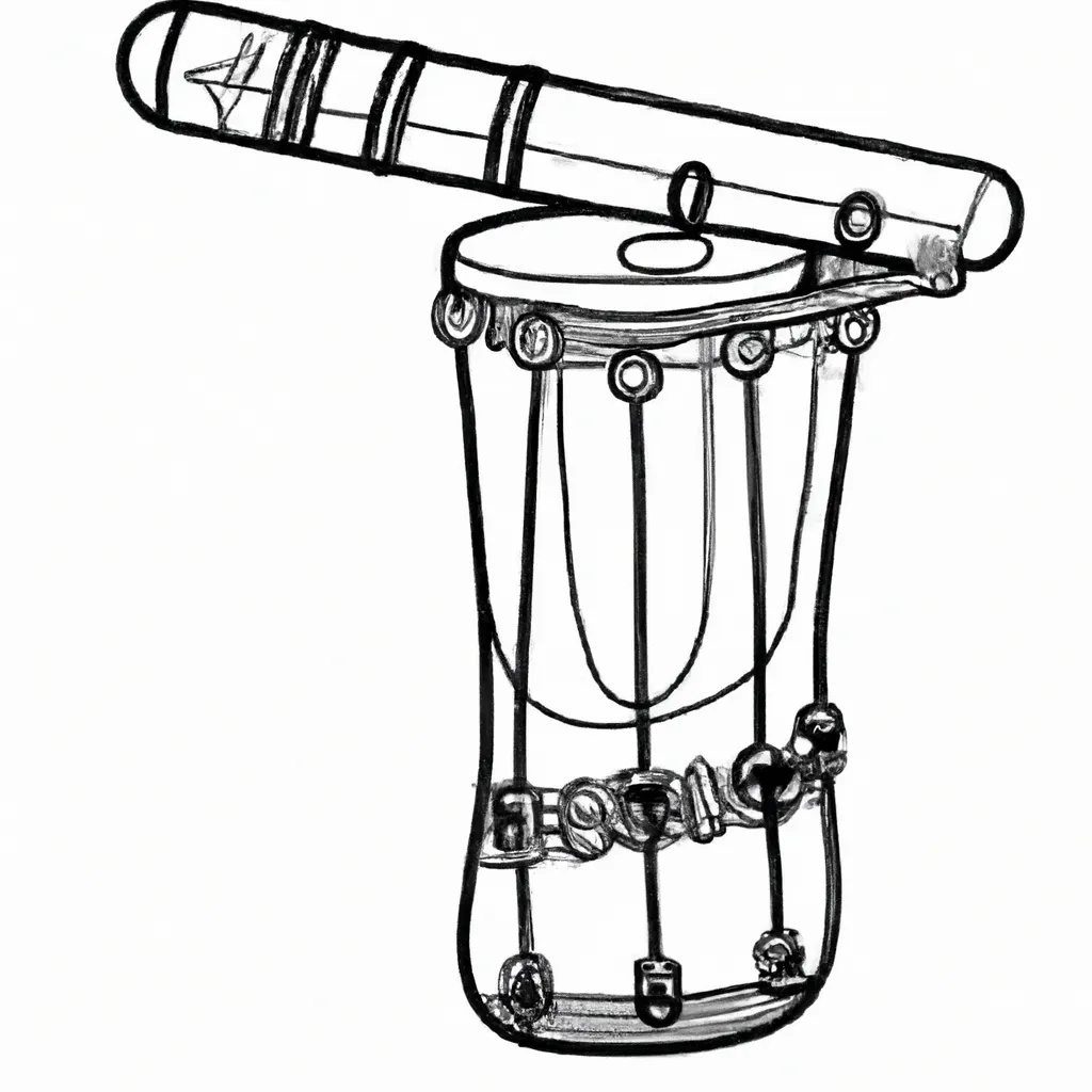 40+ Desenhos de Instrumentos Musicais Indígenas para Imprimir e Colorir ...