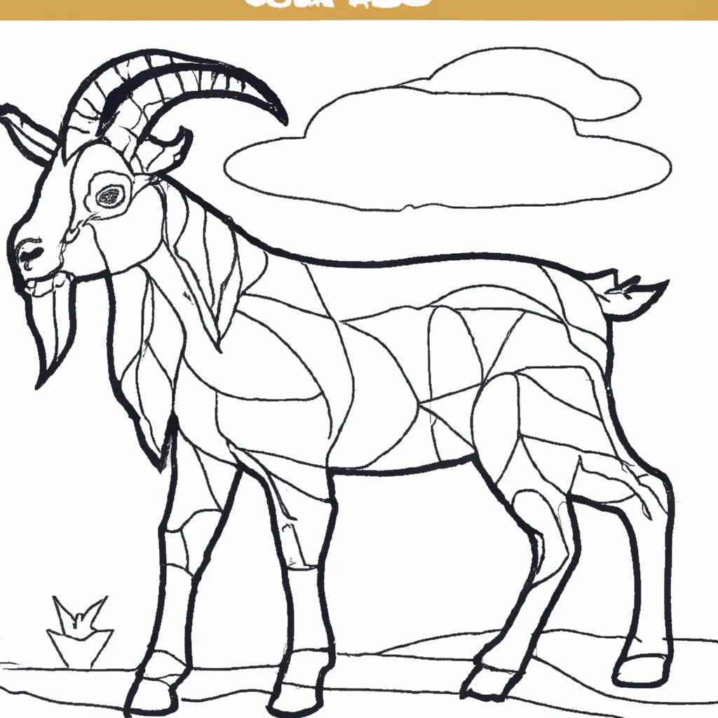 40+ Desenhos de Cabrita para Imprimir e Colorir/Pintar