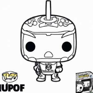 40+ Desenhos de Funko Pop para Imprimir e Colorir/Pintar