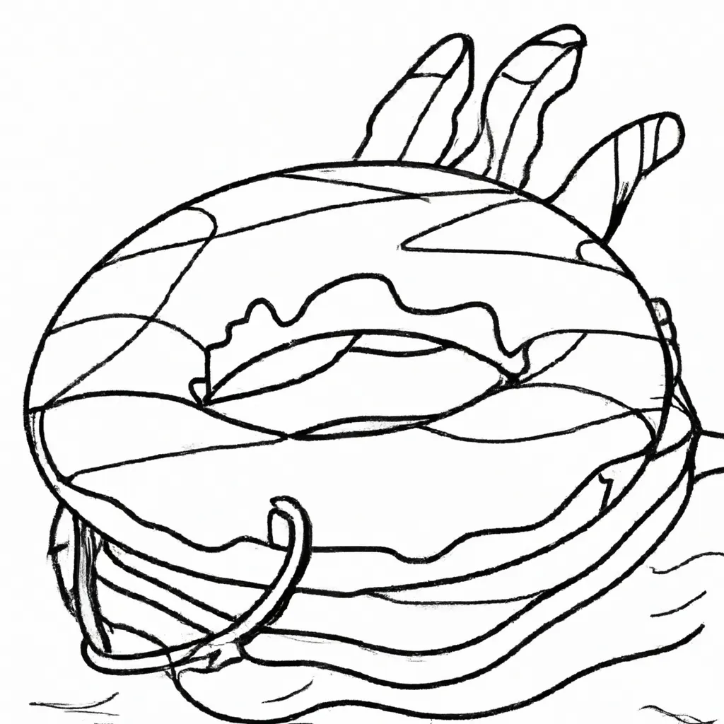 40+ Desenhos de Boia de Piscina para Imprimir e Colorir/Pintar