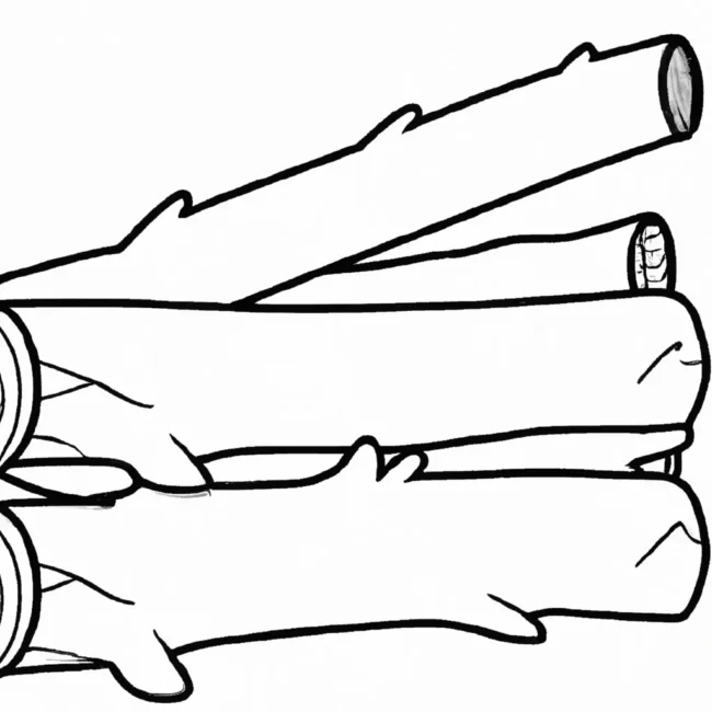 40+ Desenhos de Madeira para Imprimir e Colorir/Pintar