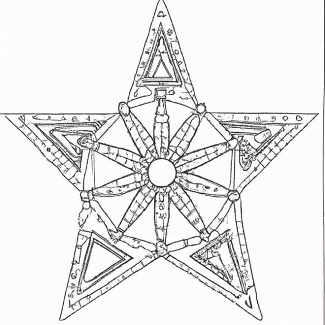 20+ Desenhos de Estrela de Belém para Imprimir e Colorir/Pintar
