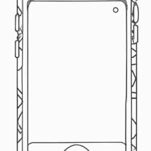 40+ Desenhos de iPhone para Imprimir e Colorir/Pintar