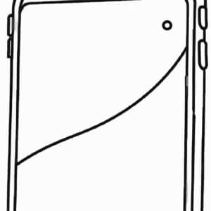 40+ Desenhos de iPhone para Imprimir e Colorir/Pintar