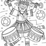 40+ Desenhos de Maracatu para Imprimir e Colorir/Pintar