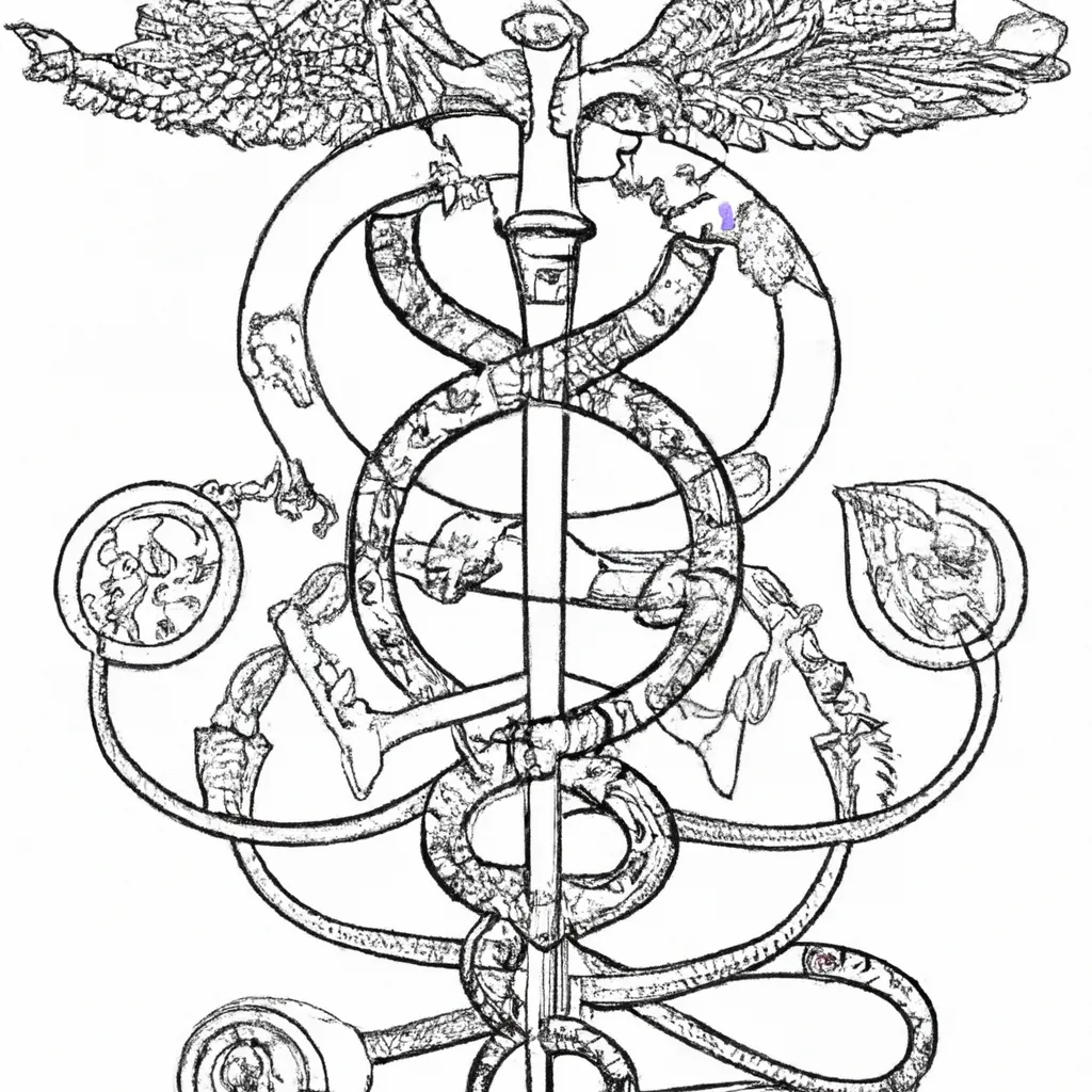 O Caduceu: Desenhos para Imprimir e Colorir e Se Divertir!