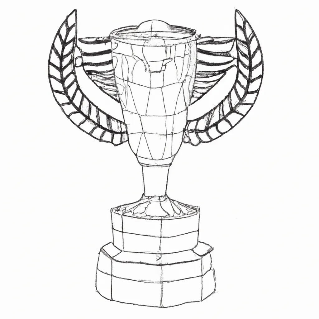 Troféu do Sucesso: Desenhos para Imprimir e Colorir!