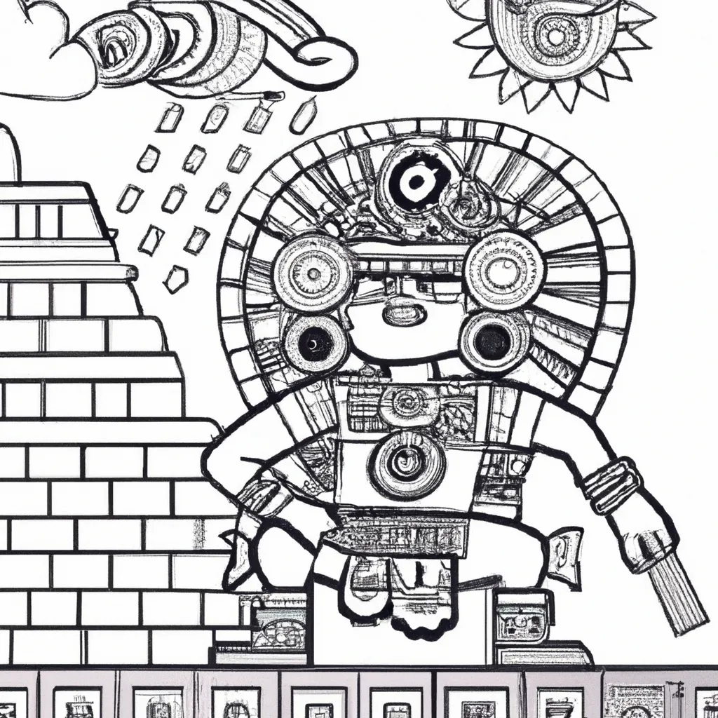 Descubra a Magia da Arte Inca com Desenhos para Imprimir e Colorir!