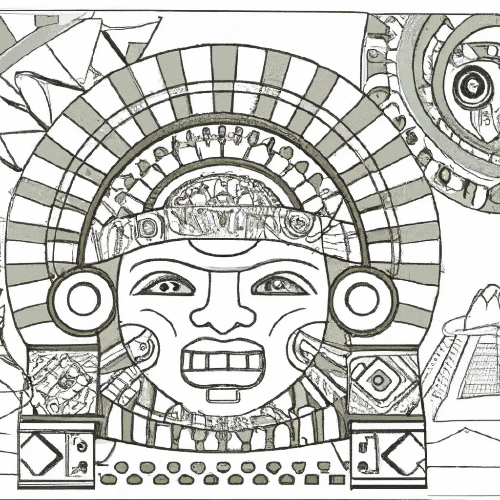 Descubra a Magia da Arte Inca com Desenhos para Imprimir e Colorir!